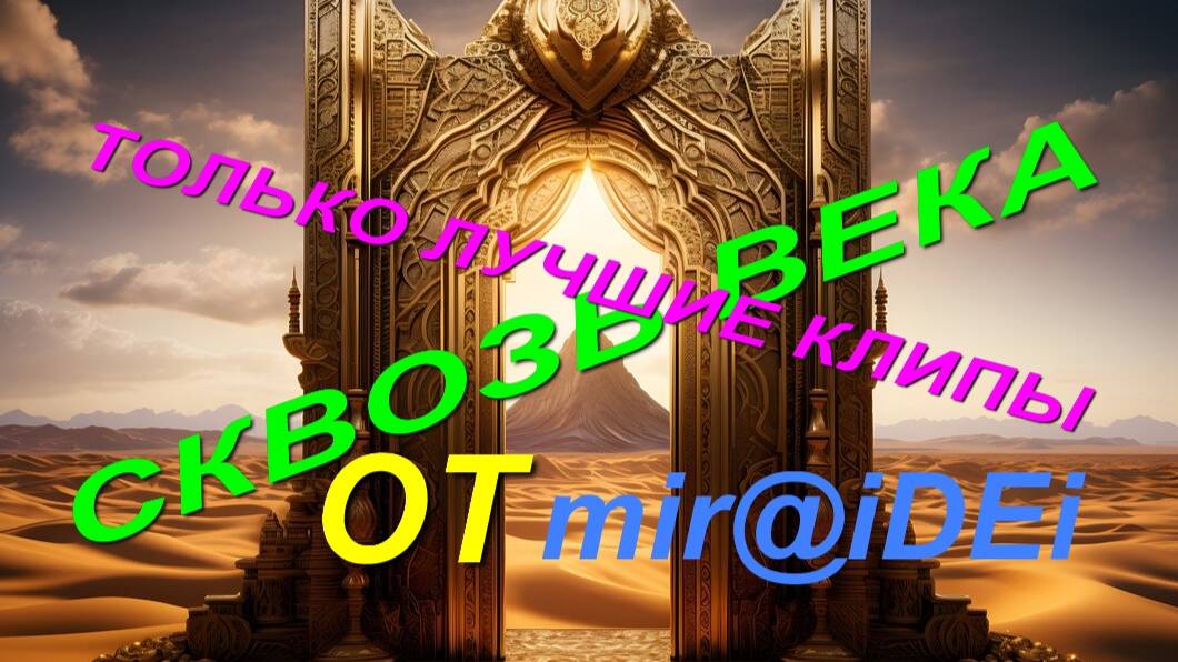 СКВОЗЬ👯 ВЕКА.🎵 ТОЛЬКО🔊 ЛУЧШИЕ КЛИПЫ от mir@iDEi.🎶🔊🎵👯