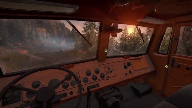 Попытка спасти утопающего - Snow Runner - Саяно-Шушенская ГЭС "Осень"  #7