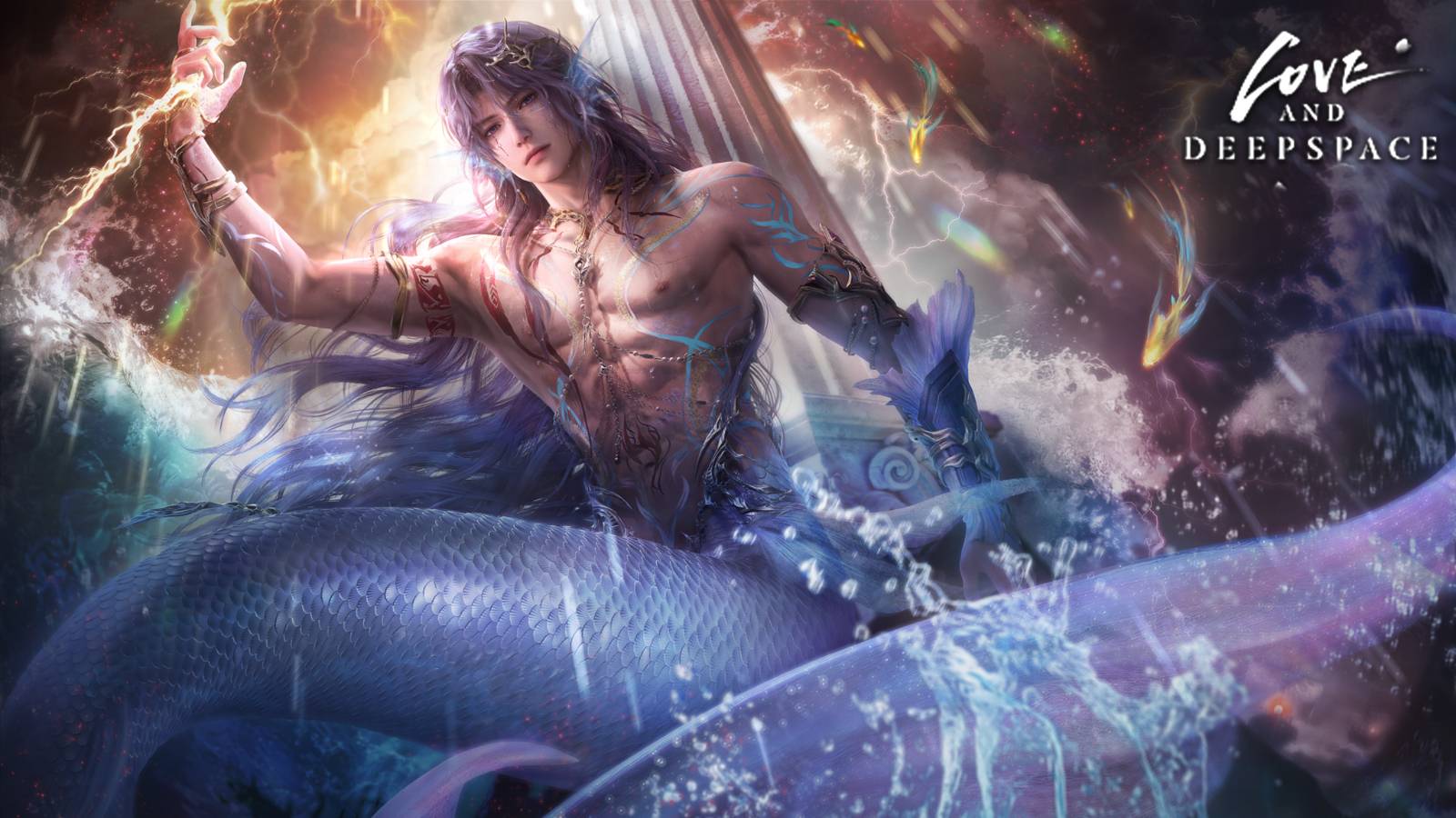 Прекрасный русал :3 Щупаем новый баннер и евент  :3 Love and deepspace:3