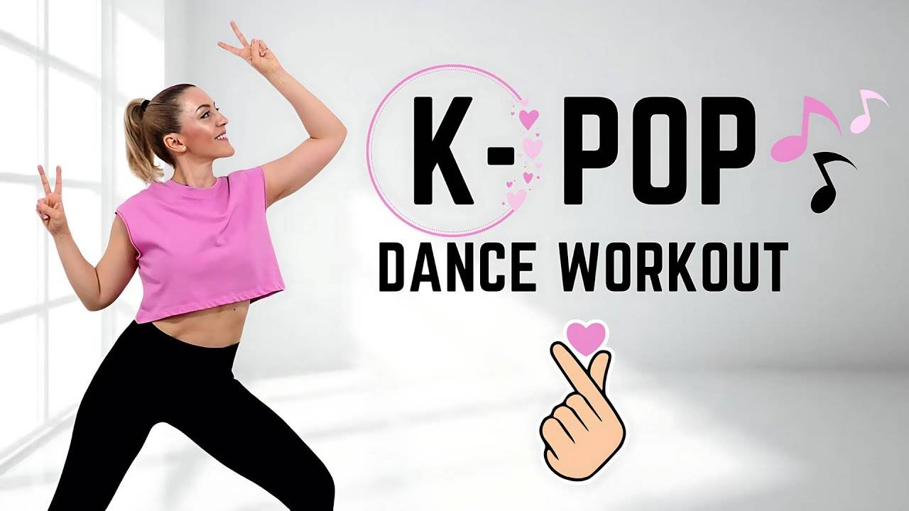 💃30 МИНУТ ТАНЦЕВАЛЬНОЙ ТРЕНИРОВКИ В СТИЛЕ K-POP💃БЕЗ ПРИСЕДАНИЙ🔥ТРЕНИРОВКА ДЛЯ СЖИГАНИЯ ЖИРА🔥