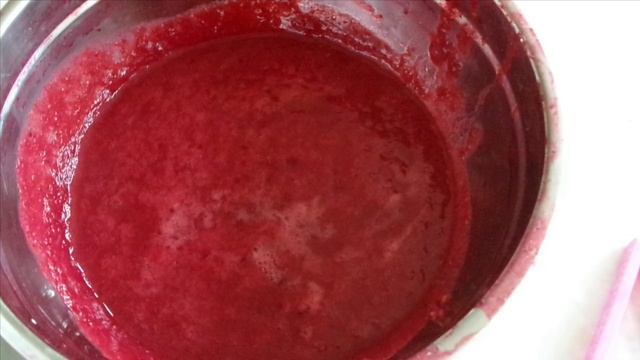 Рецепт. Размораживаем любую ягоду и делаем джем ассорти., с добавлением агар-агара..