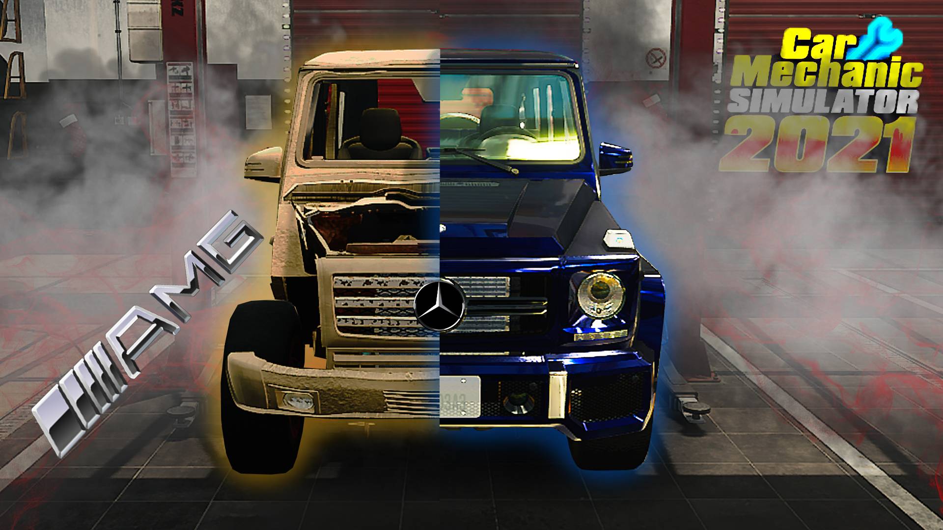 CAR MECHANIC SIMULATOR 2021 - Mercedes-Benz G63 AMG реставрация и тюнинг ✔