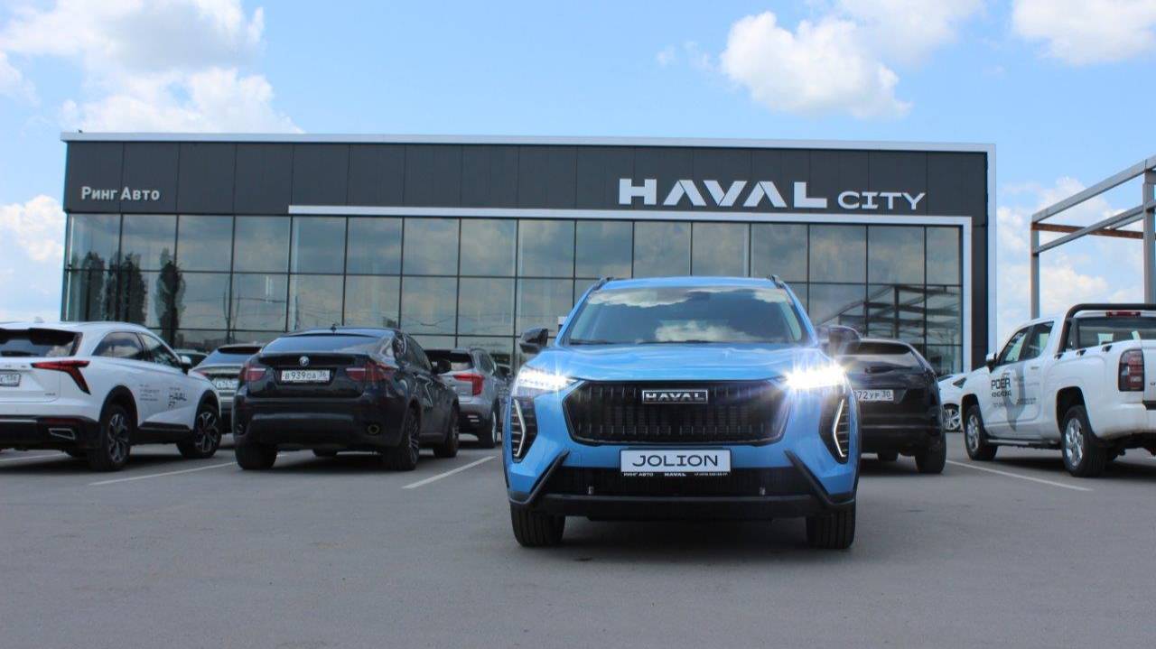 HAVAL JOLION TECH+ 4WD голубой