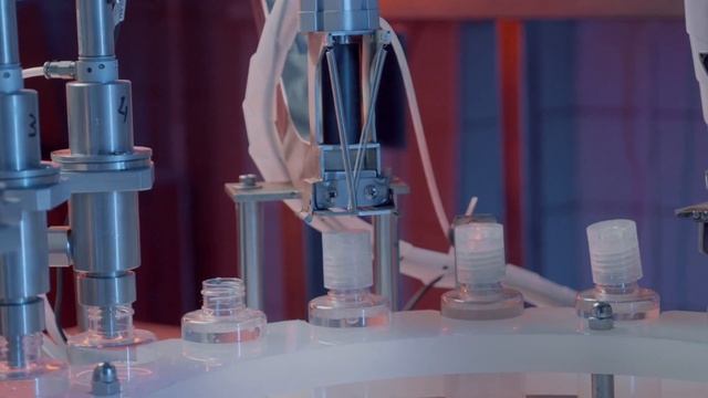 Универсальный моноблок розлива для неустойчивой тары и агрессивных сред