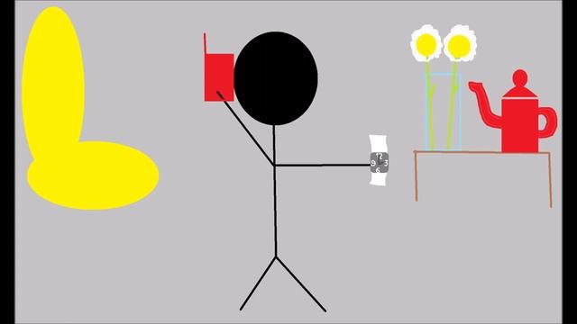 Стикмен - Японские часы