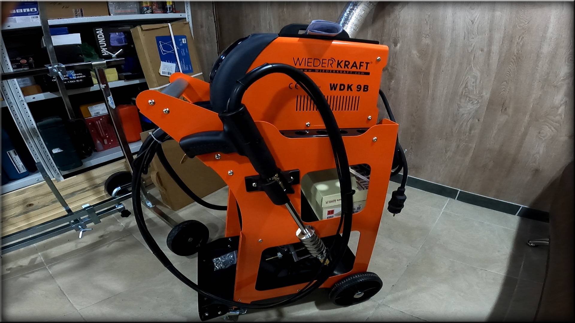 Обзор на споттер WIEDERKRAFT WDK-9B (аппарат контактной точечной сварки)