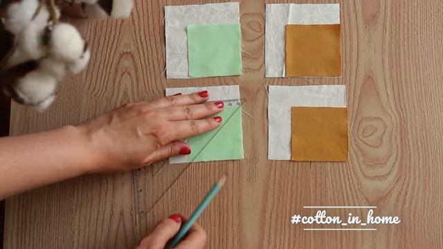 I🎀 Пэчворк для начинающих: Шьём блок "ЛЕДЕНЕЦ" | Мастер-класс от Екатерины