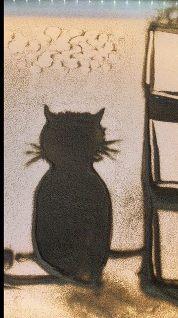 Донаты. Рисование песком