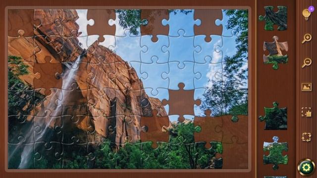 Как собрать пазл с горами 🧩