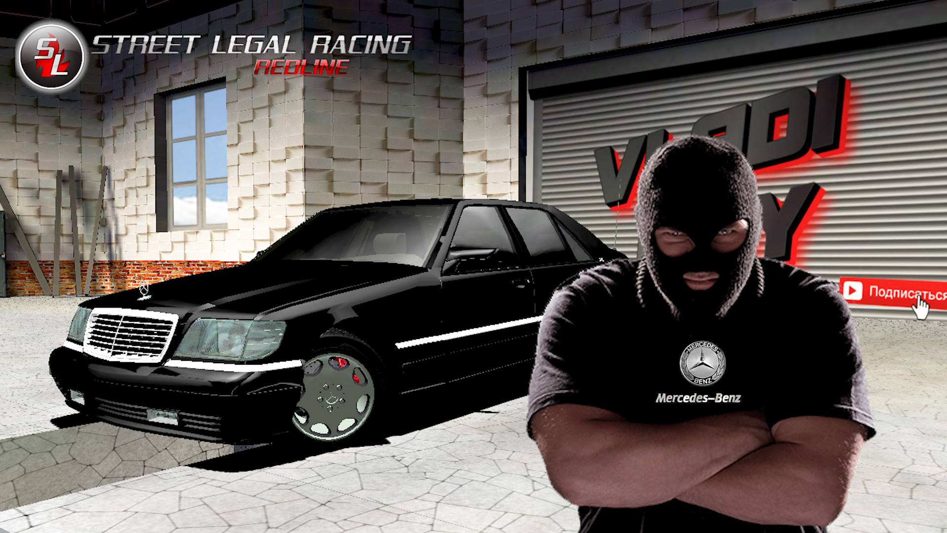 STREET LEGAL RACING REDLINE - СОБИРАЕМ MERCEDES-BENZ W140 S600 ✔