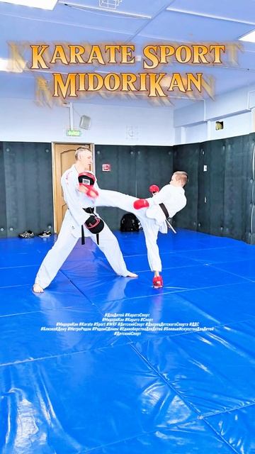 Karate Sport professional тренировка во Дворце Спорта