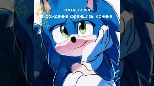 Сегодня день рождение франшизе соника