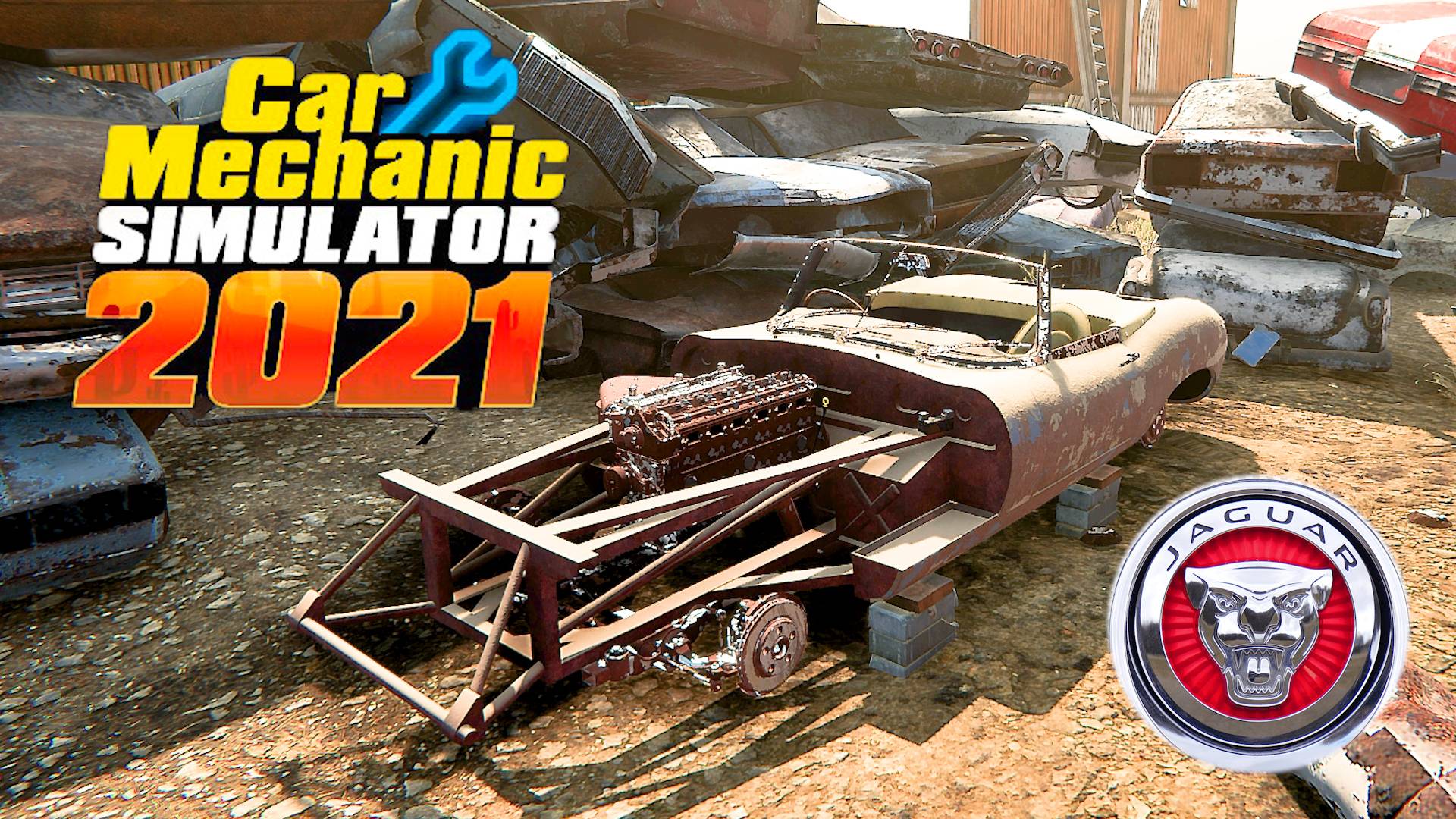 CAR MECHANIC SIMULATOR 2021 -- РЕСТАВРАЦИЯ РАРИТЕТНОГО JAGUARE-TYPE 1961 ГОДА✔