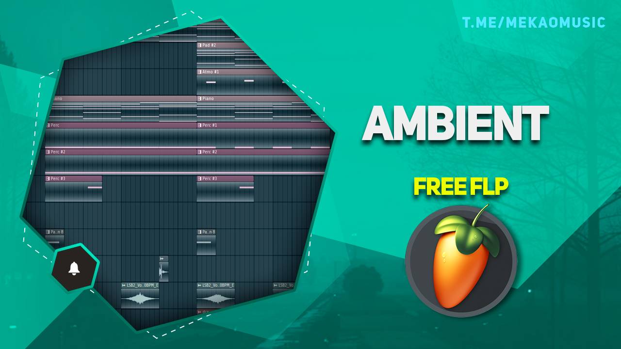 Атмосферный эмбиент - ambient в fl studio 24 (+FREE FLP) #freeflp #flstudio #ambient #ambientmusic