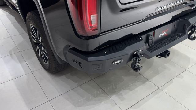 Бампер силовой задний BMS PRO-Line для Chevrolet Silverado GMC Sierra 2018-2025