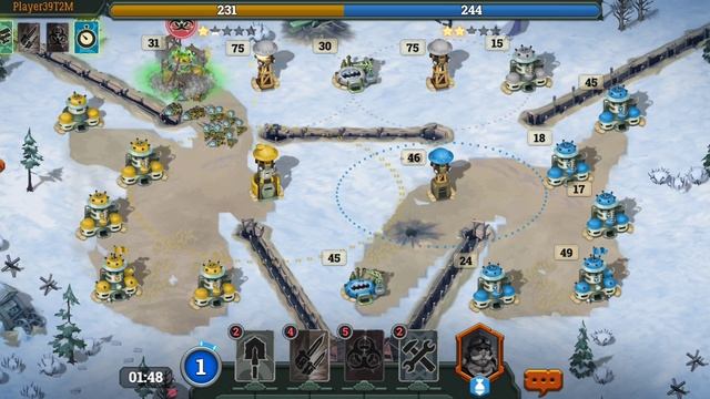 победа в дуэли Bunker Wars