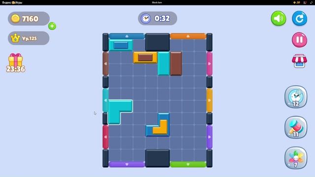 Block Jam или Color Block Jam прохождение Уровни 124, 125, 126