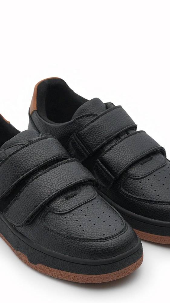 5101157.черно-рыжий - полуботинки для мальчиков - Шаговита-коллекция-ШКОЛА-2025