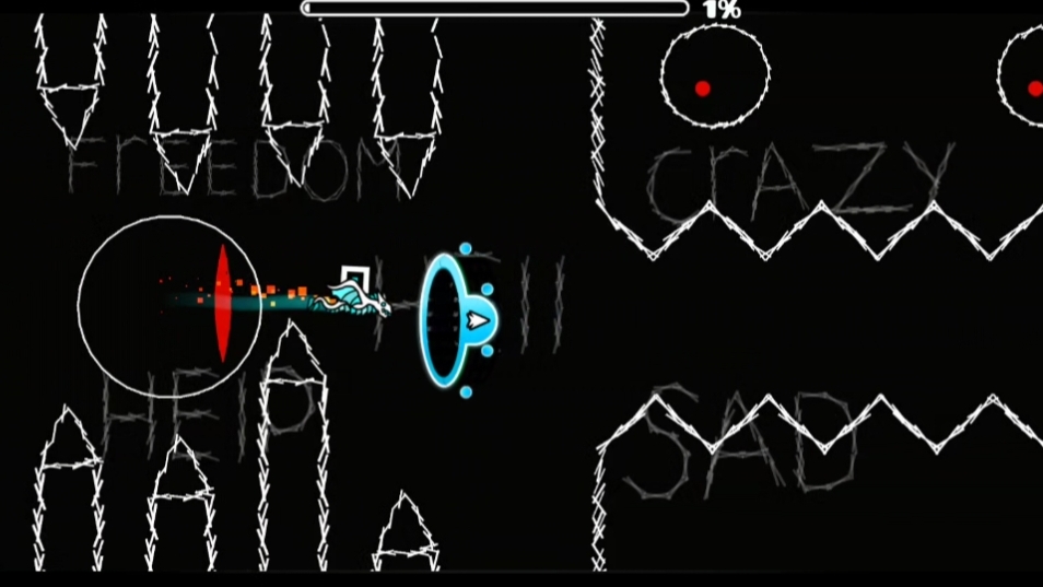 Играю В Геометри Даш На Телефоне! / Прошел Крейзи Тайм!