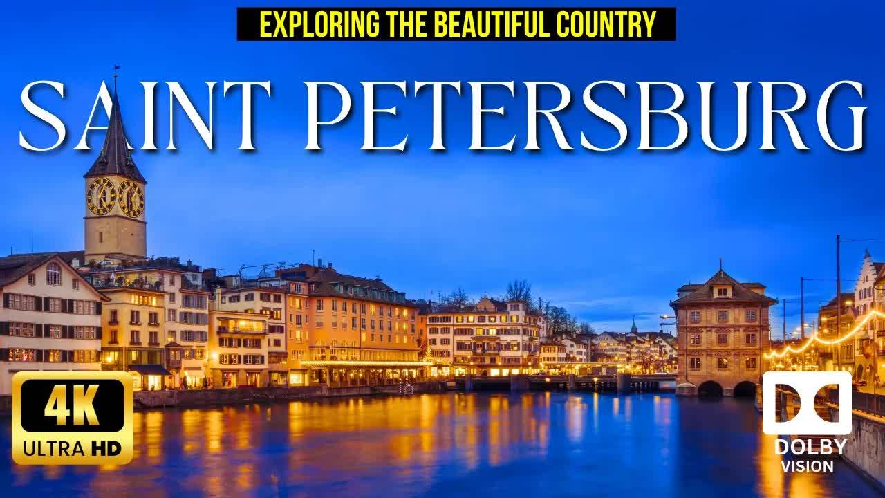 Санкт-Петербург HDR (60FPS) Россия, которую они не хотят, чтобы вы видели