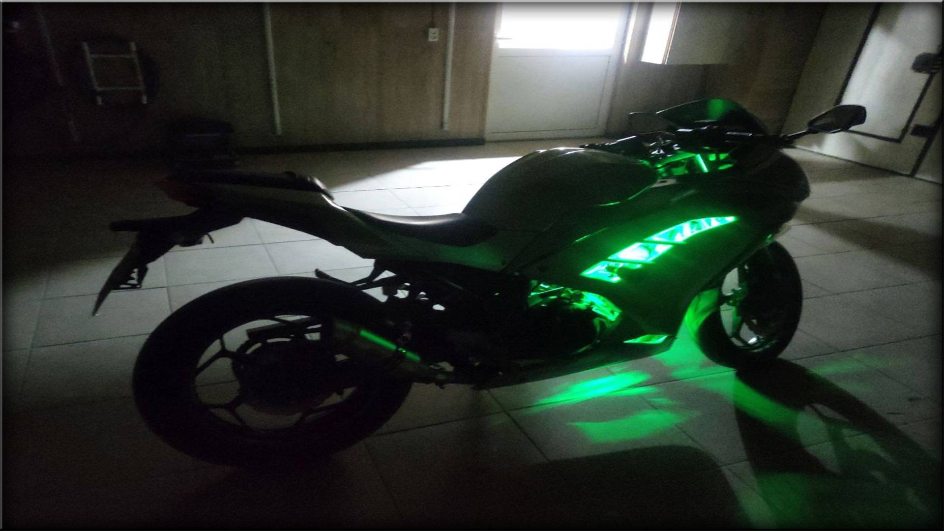 Как сделать подсветку на любом мотоцикле, схема подключения LED