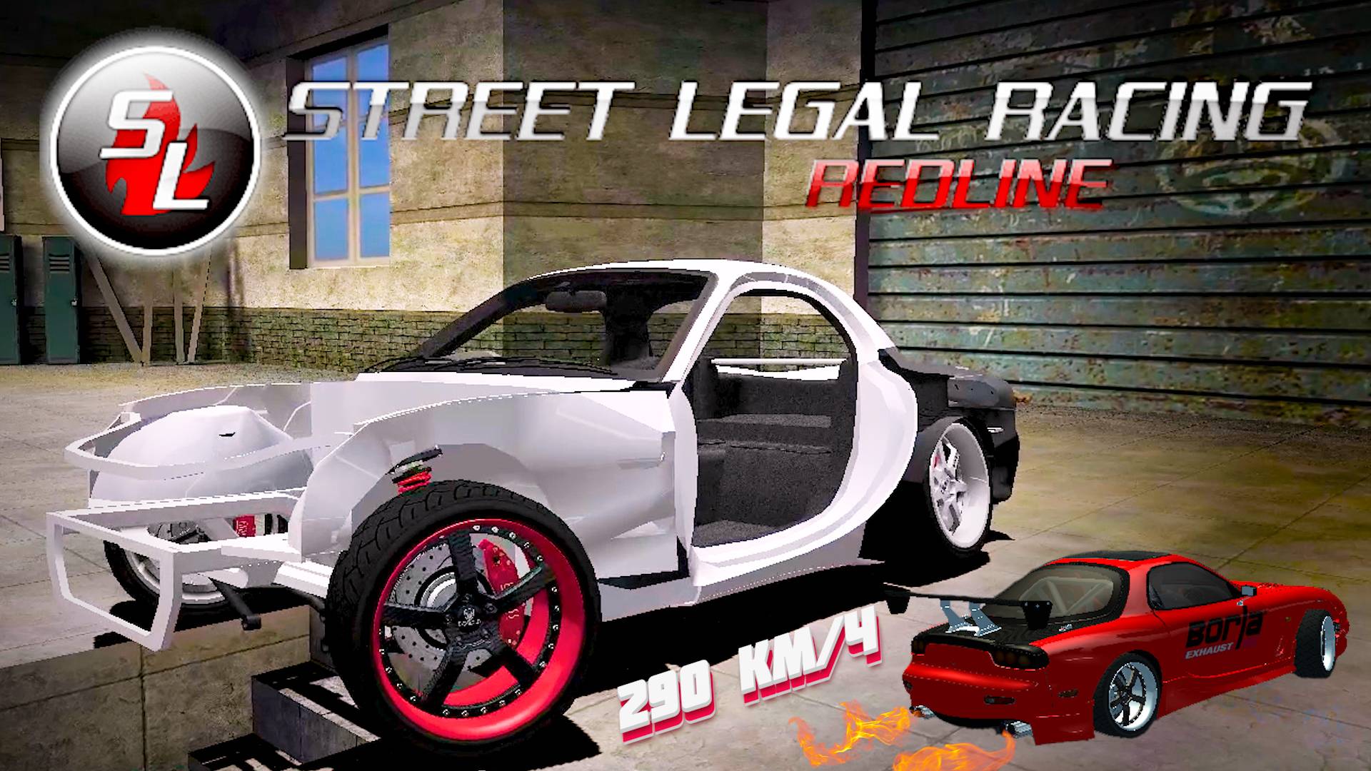 STREET LEGAL RACING REDLINE - СБОРКА MAZDA RX-7✔