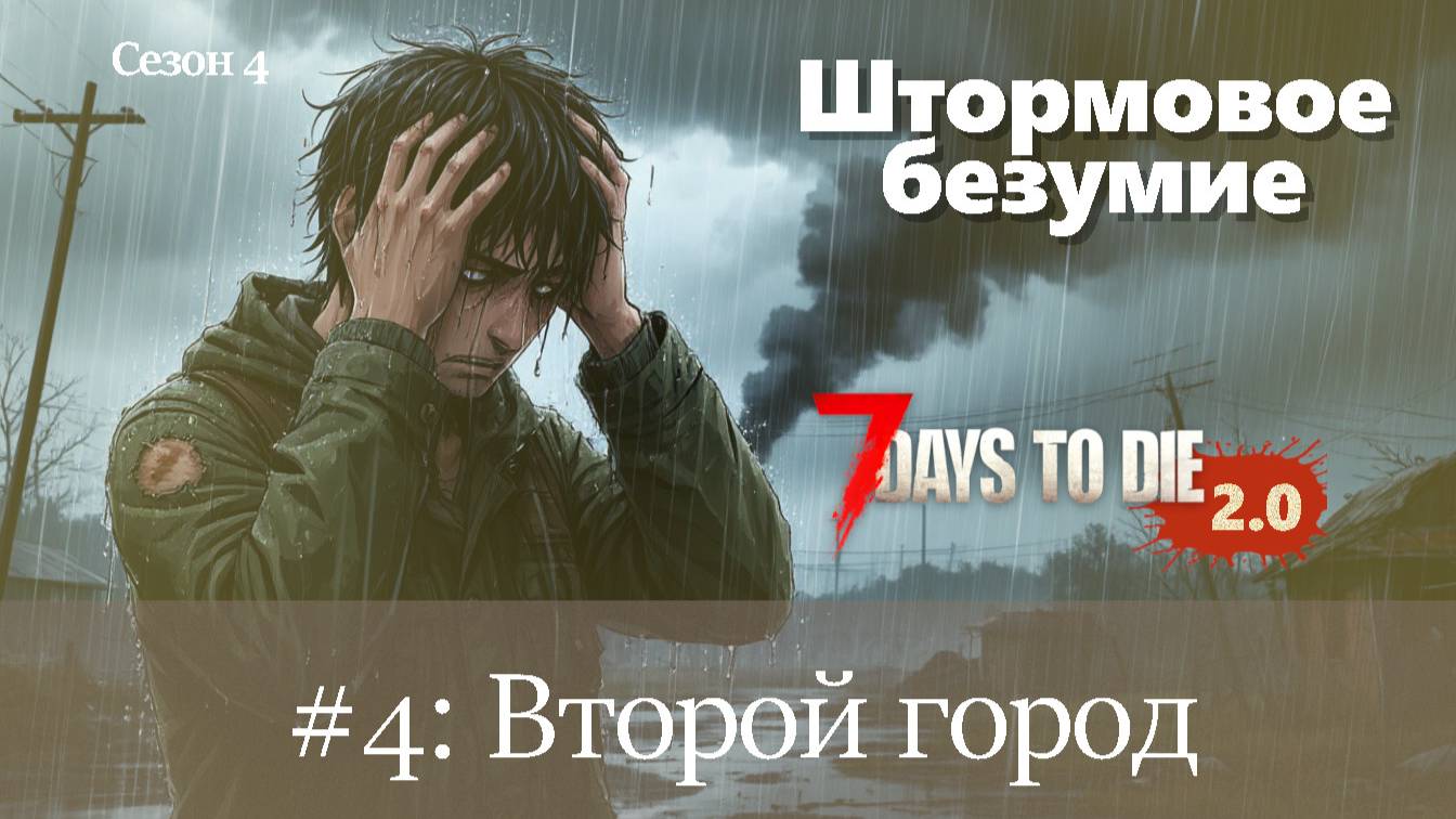 #4: Второй город | 7 Days to Die (v.2.0) - Штормовое безумие