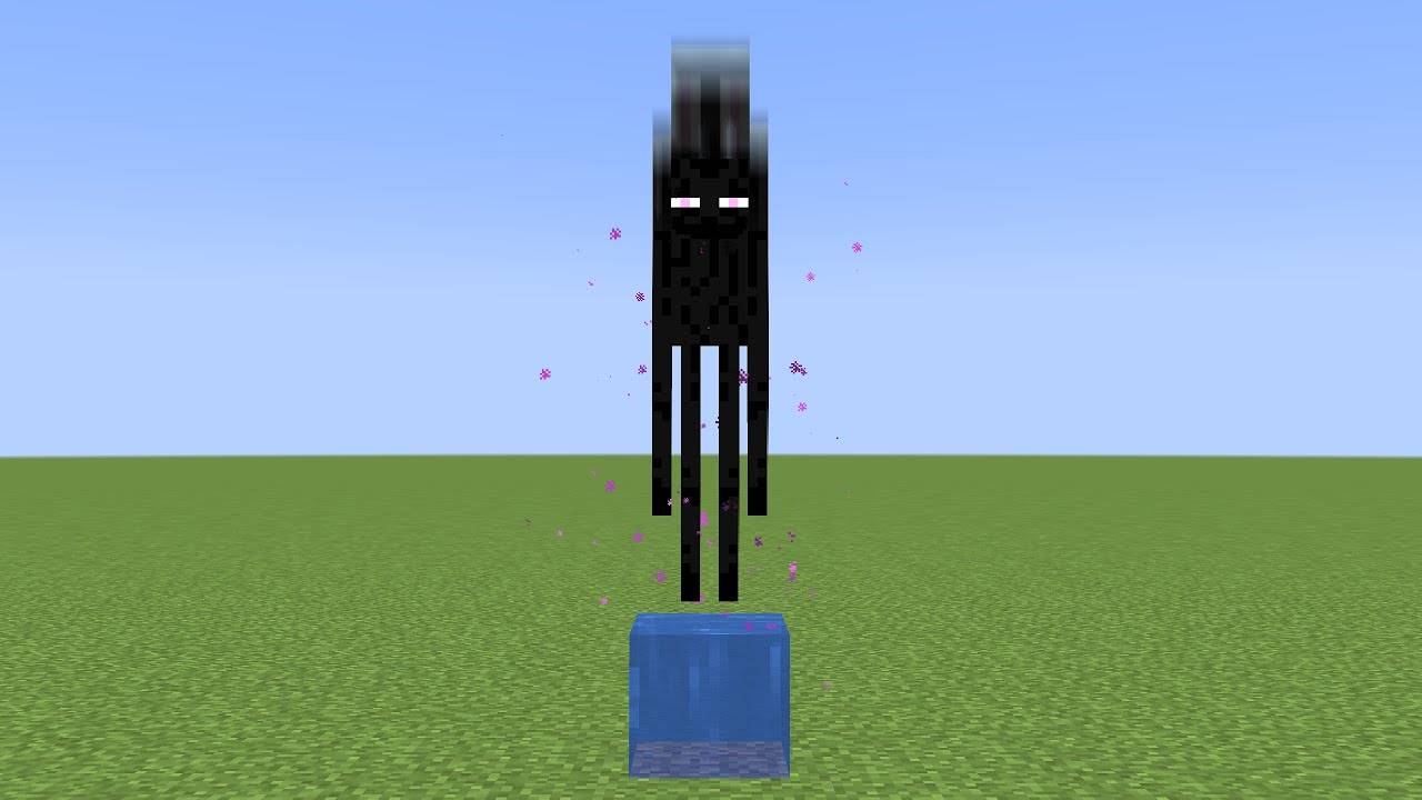 спасет ли вода эндермена от падения?