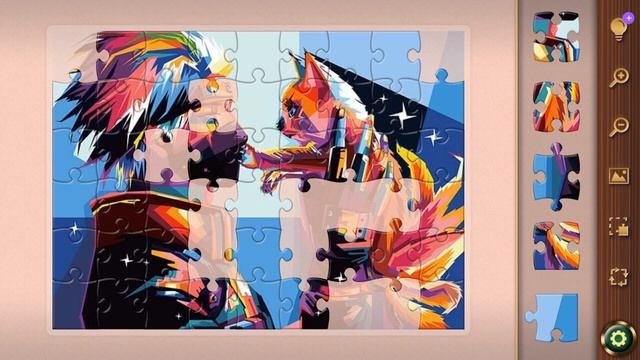 Как собирать пазлы аниме 🧩