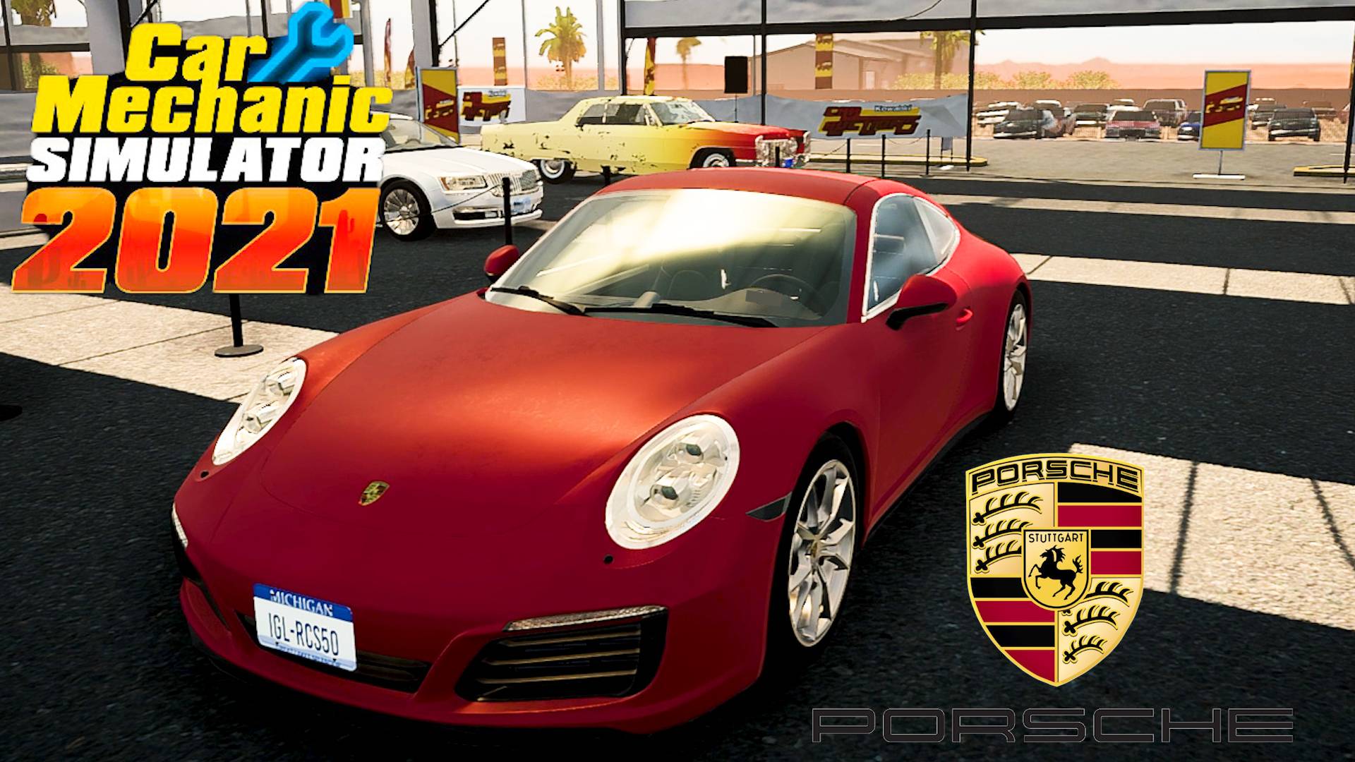 CAR MECHANIC SIMULATOR 2021 --  НОВОЕ DLC PORSCHE✔