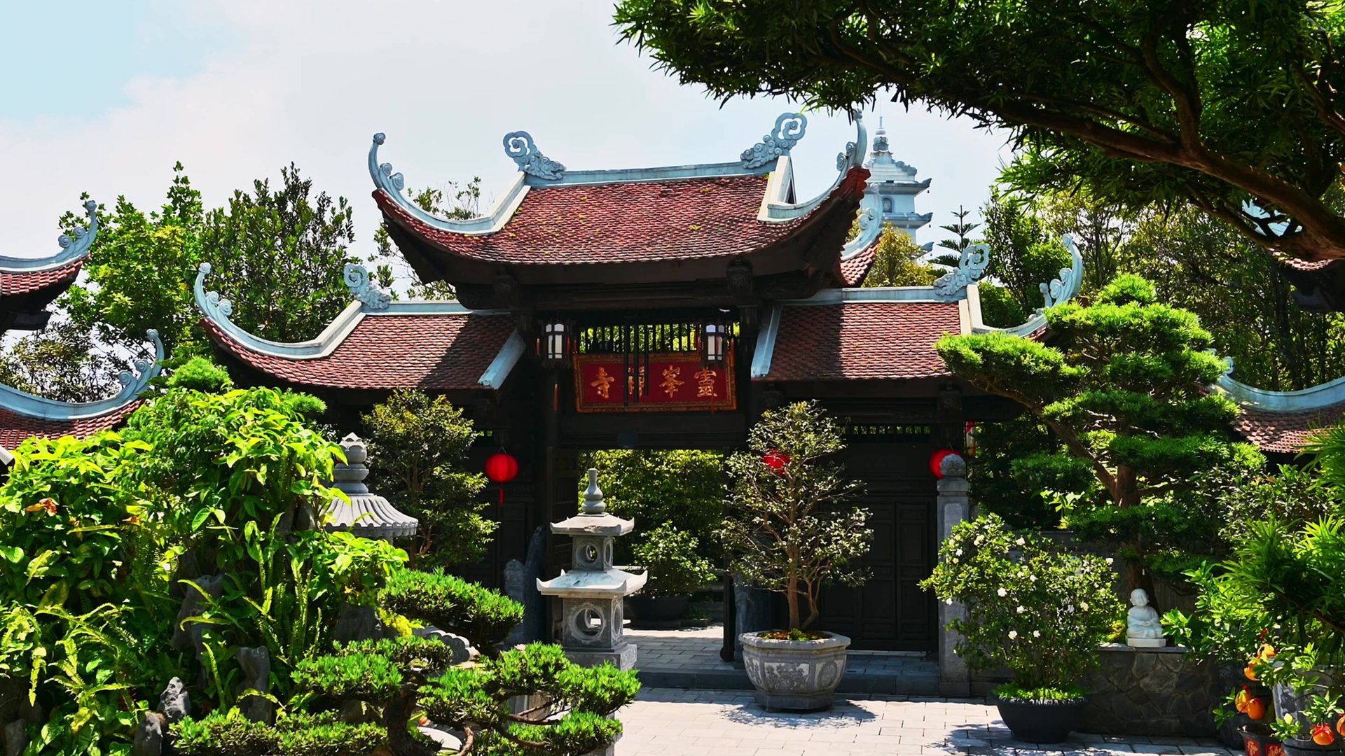 Ba Na Hills - Linh Phong Temple. Da Nang, Vietnam
