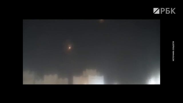 Видео отражения атаки Ирана по базе США в Катаре публикуют в соцсетях
