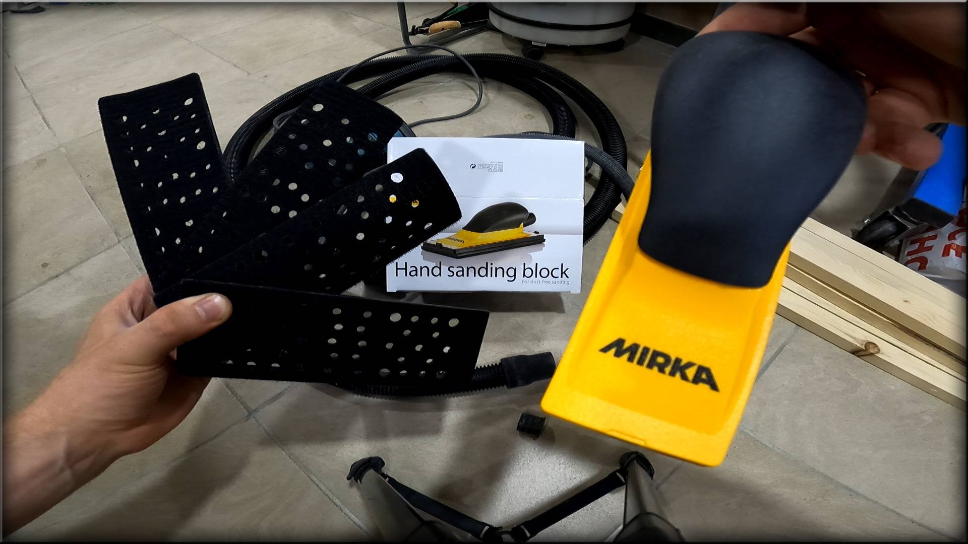 Mirka Распаковка/Обзор комплекта ручного шлифовального блока 70 х 198 мм
