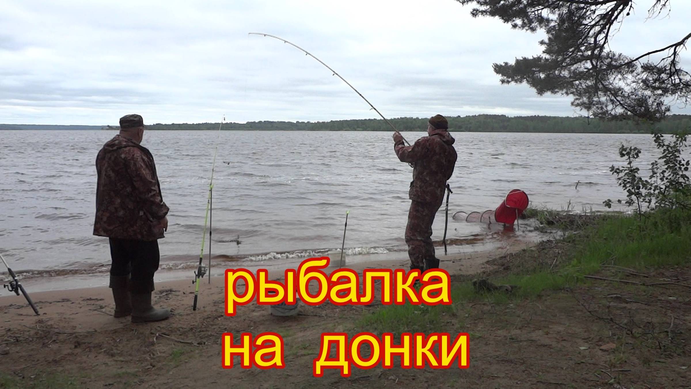 Рыбалка на Верхней Волге на донки перед открытием моторного сезона 2025.