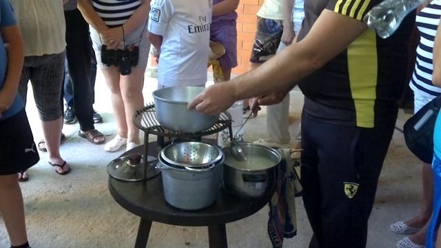 Приготовление адыгейского сыра