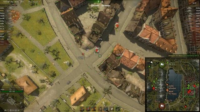 T92 ваншотит Е100 ББшкой