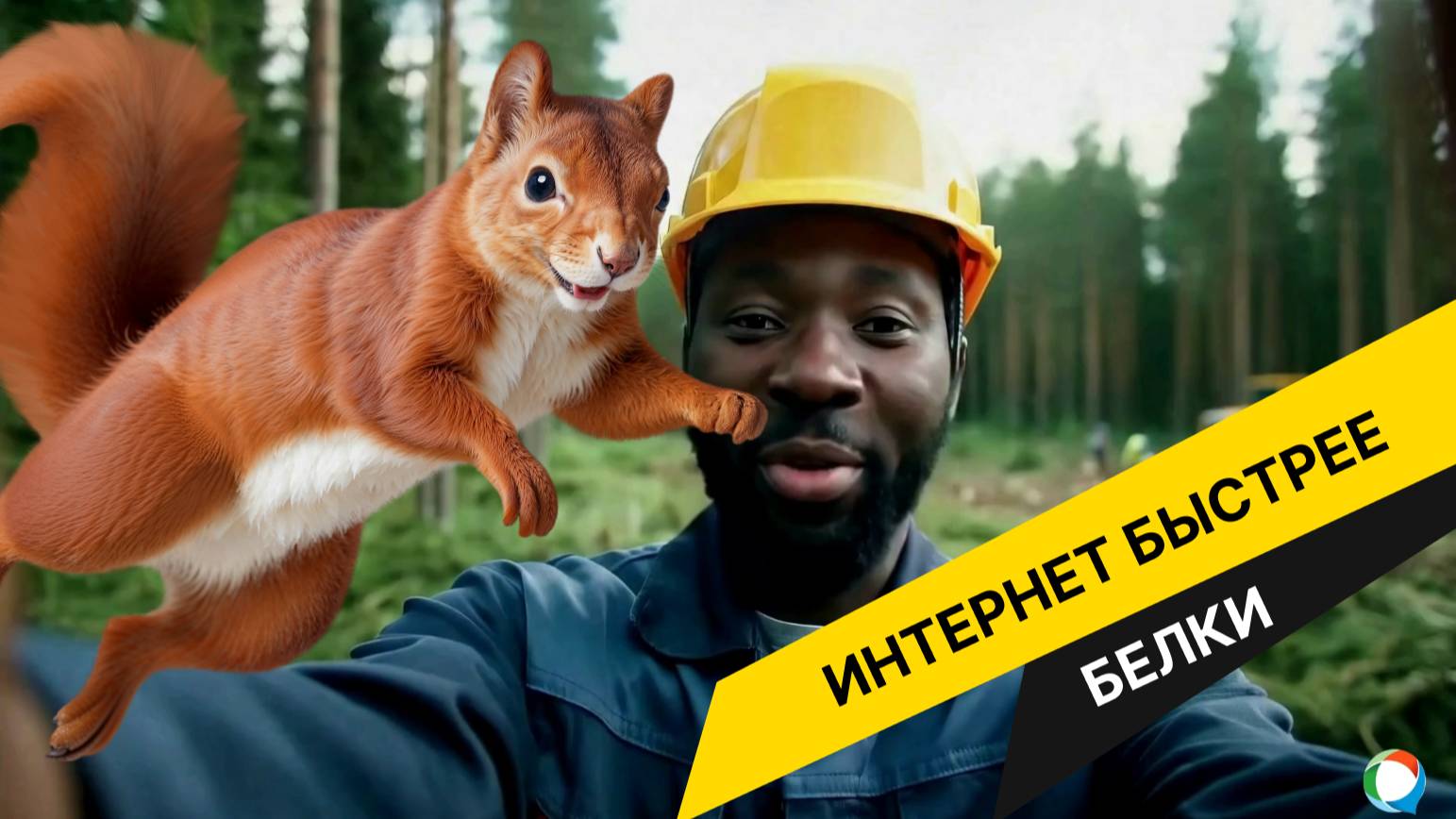 Бизнес интернет от Telezon быстрее белки!