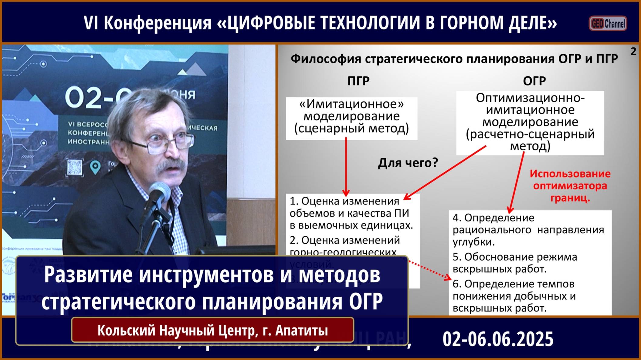 Развитие инструментов и методов стратегического планирования открытых горных работ. БИЛИН А.Л.