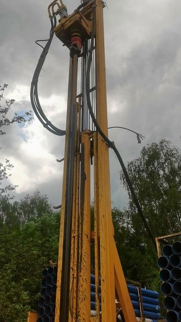 Проработка ствола скважины. #бурениескважин #бурениескважиннаводу #скважинаподключ