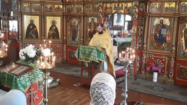 22 июня Неделя 2-я по Пятидесятнице, Всех Русских святых,  проповедь иерея Виталия Щеглова