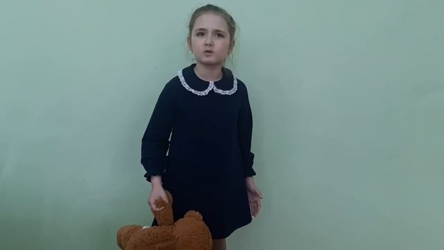 Богомолова Лиза. 3 место в номинации "Поэзия" (до 8 лет)