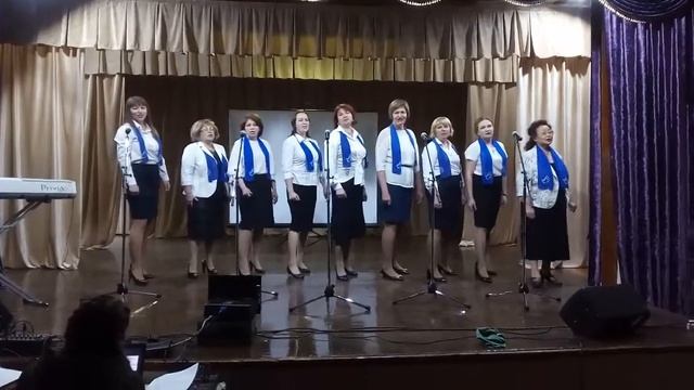 Ансамбль учителей гимназии — "Как молоды мы были"