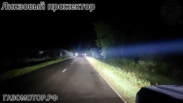 Линзовый прожектор Powered By Matveich