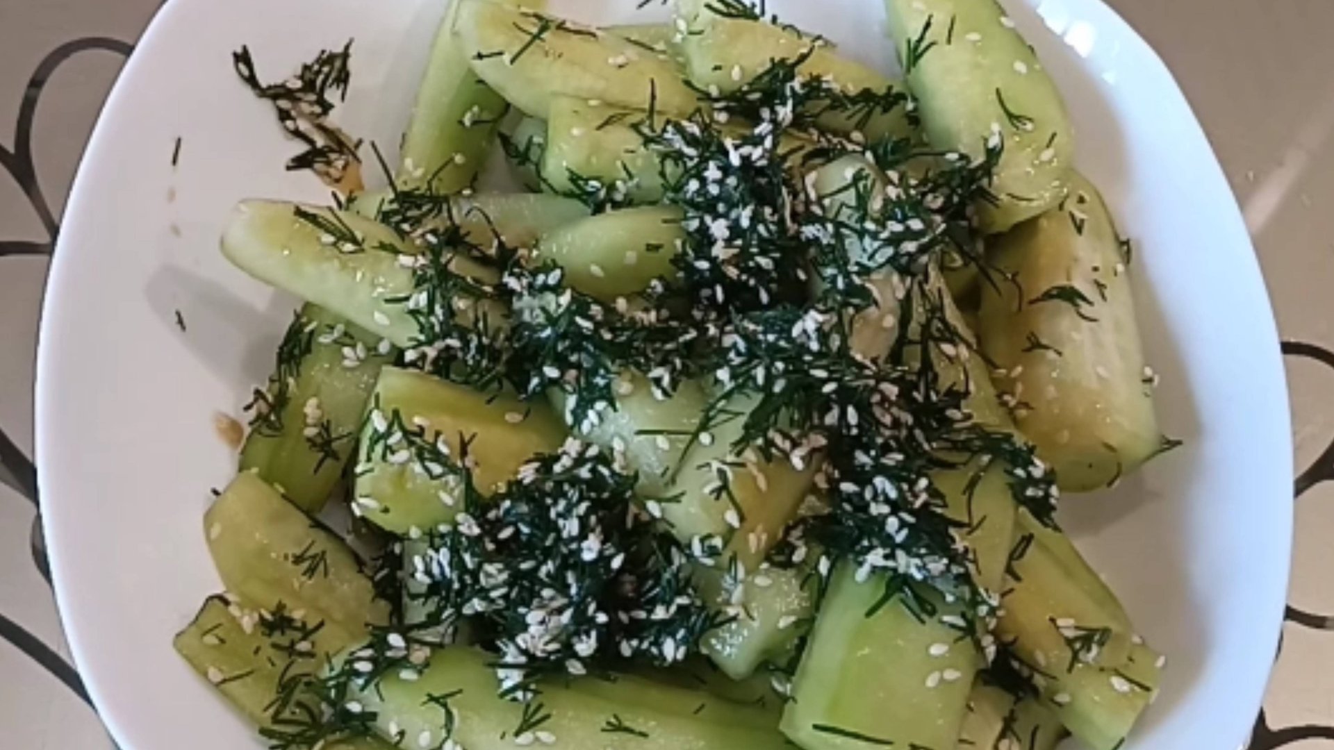 Огурчики к мясу