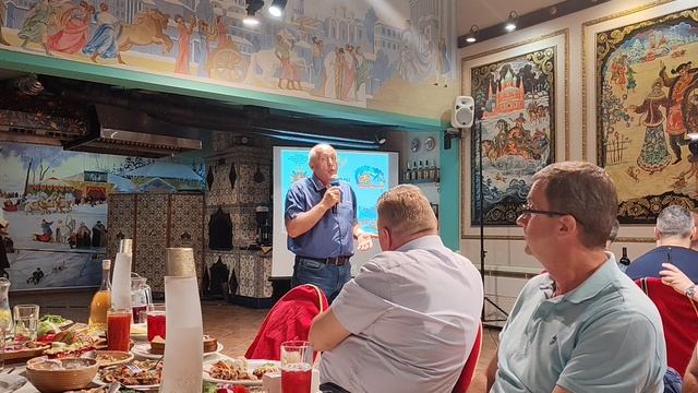 ЯВВФУ Юбилейная встреча 12.06 2025 Речь командира роты Мазуренко Александра Петровича в ресторане