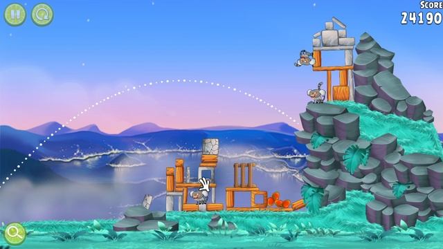 Angry Birds Rio Знакомство.Для разнообразия играю первый раз