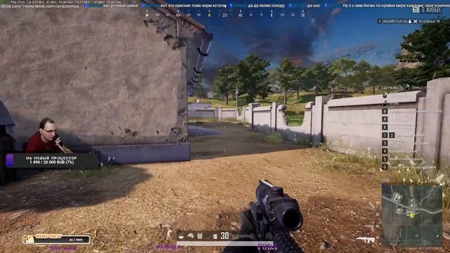 Новичок в PUBG пытается брать топы #5 на #3070M