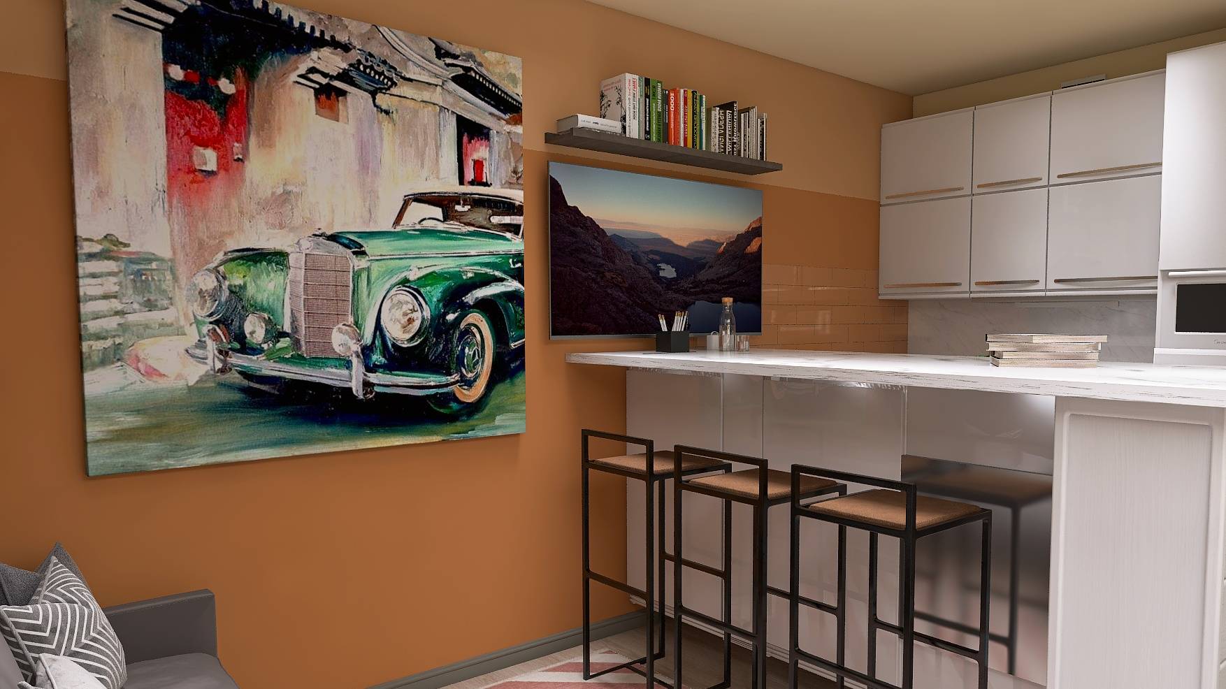 Дизайн-проект "Таксомен". 3д-тур