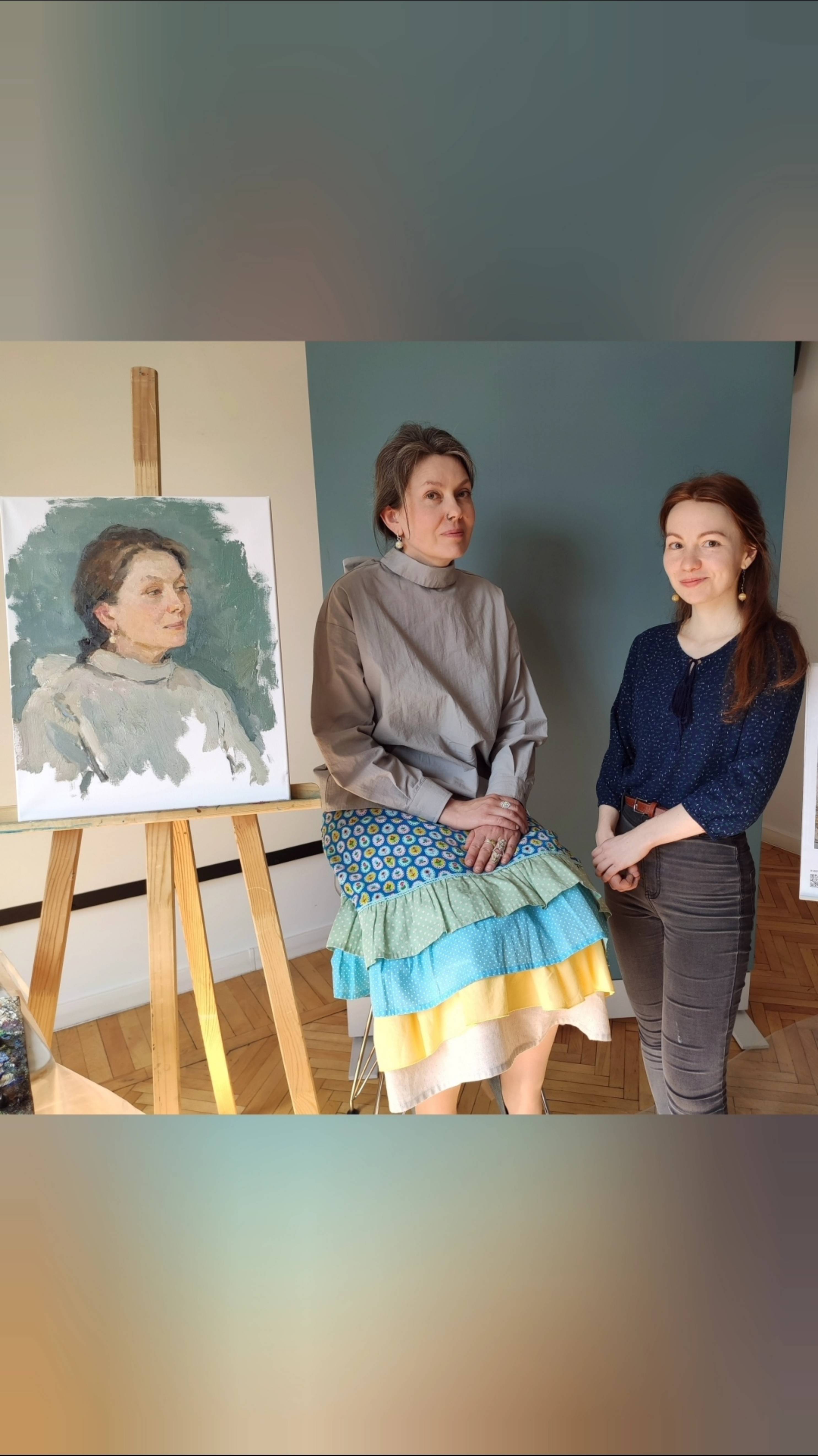 Мастер-класс по портрету от Ольги Волковой. Мурманск.