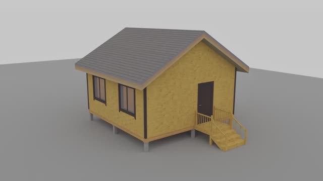 Технология строительства дома деревянный кирпич: в чем суть?